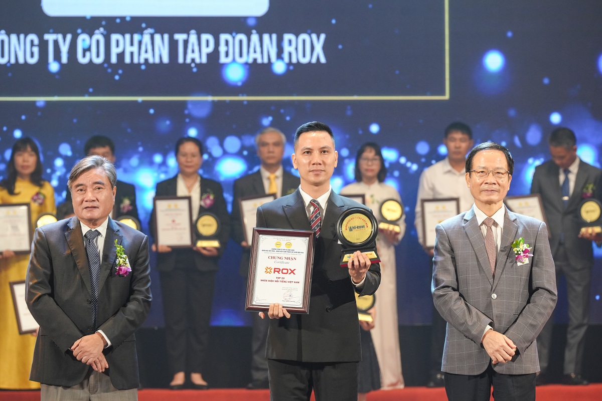 ROX Group is honored as Vietnam Famous Brand 2024
